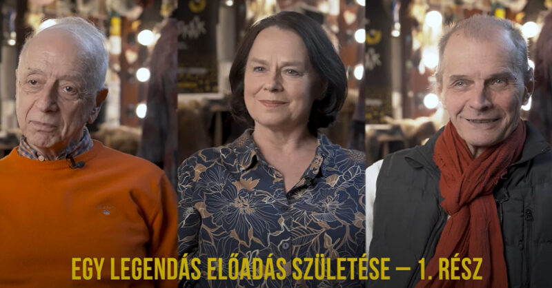 40 éves a Macskák - Hűvösvölgyi Ildikó, Szakály György és Szirtes Tamás ...